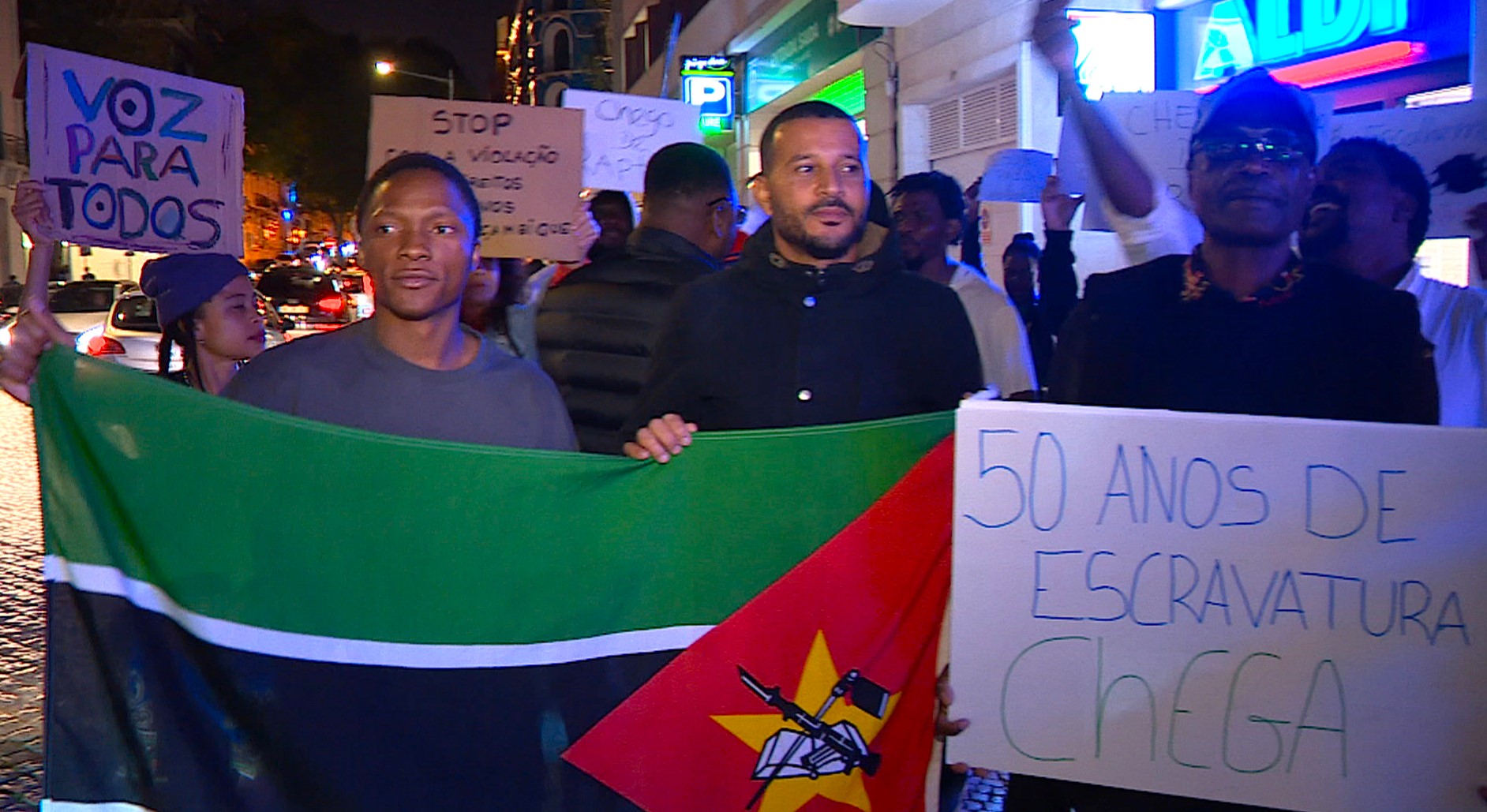 Marcha pacífica em Lisboa contra violência policial, raptos e ...